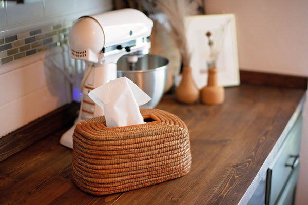 Tissue Box Cover | Rust - SoloHope